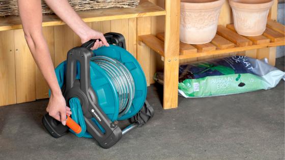 Easy to use Hose Boxes, Trolleys, Reels and more | GARDENA