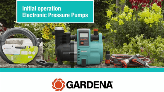 Pumps – Information & videos – GARDENA